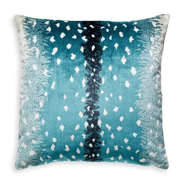 SCALAMANDRE Antelope Pillow - Peacock