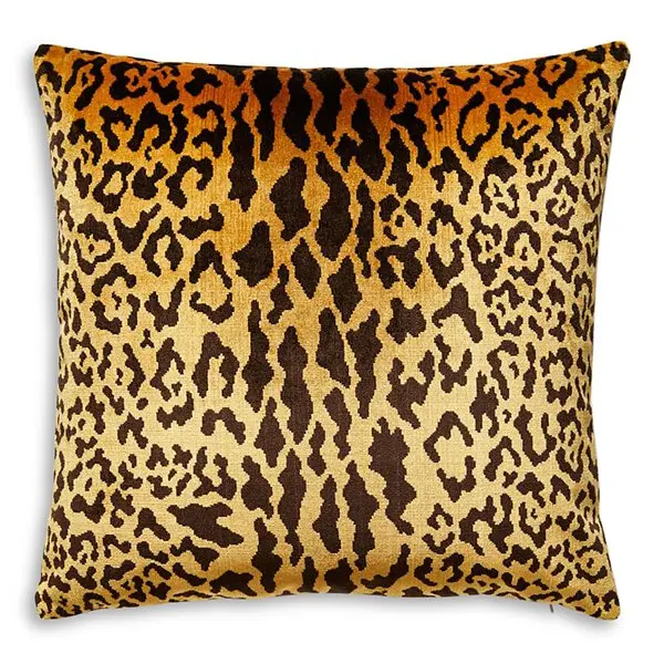SCALAMANDRE Leopardo Decorative Pillow, 22 X 22 - Multi