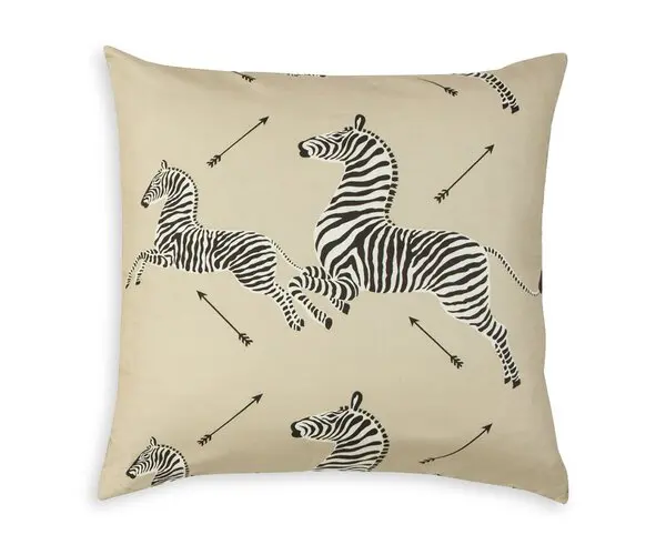 SCALAMANDRE Dazzle Of Zebras Pillow