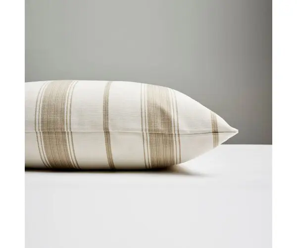 SCALAMANDRE Sconset Outdoor Decorative Pillow, 22 X 22 - Beige