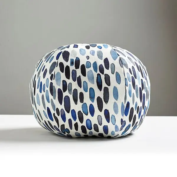 SCALAMANDRE Jamboree Sphere Decorative Pillow, 12 - Blues