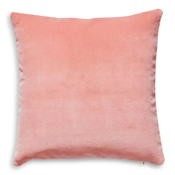 SCALAMANDRE Torino Velvet Decorative Pillow, 22 X 22 - Blush