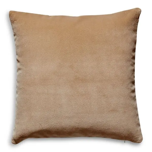 SCALAMANDRE Torino Velvet Decorative Pillow, 22 X 22 - Doe