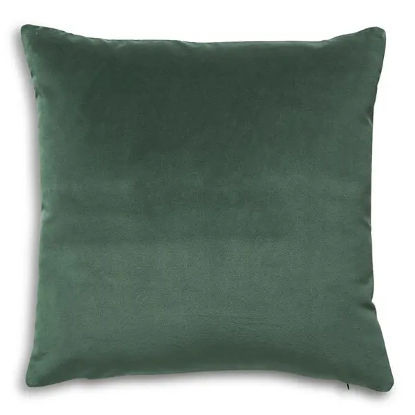 SCALAMANDRE Torino Velvet Decorative Pillow, 22 X 22 - Evergreen