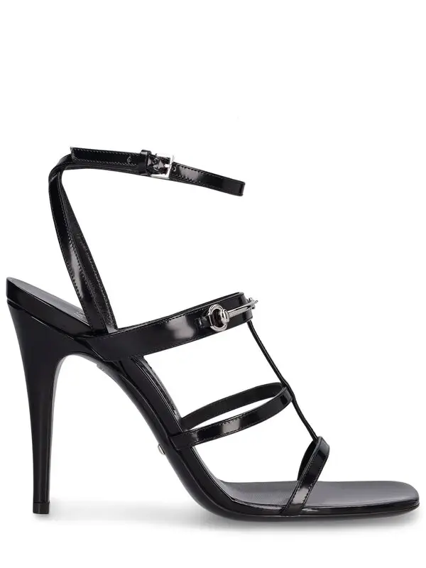 Gucci 105mm Leather Horsebit Sandals
