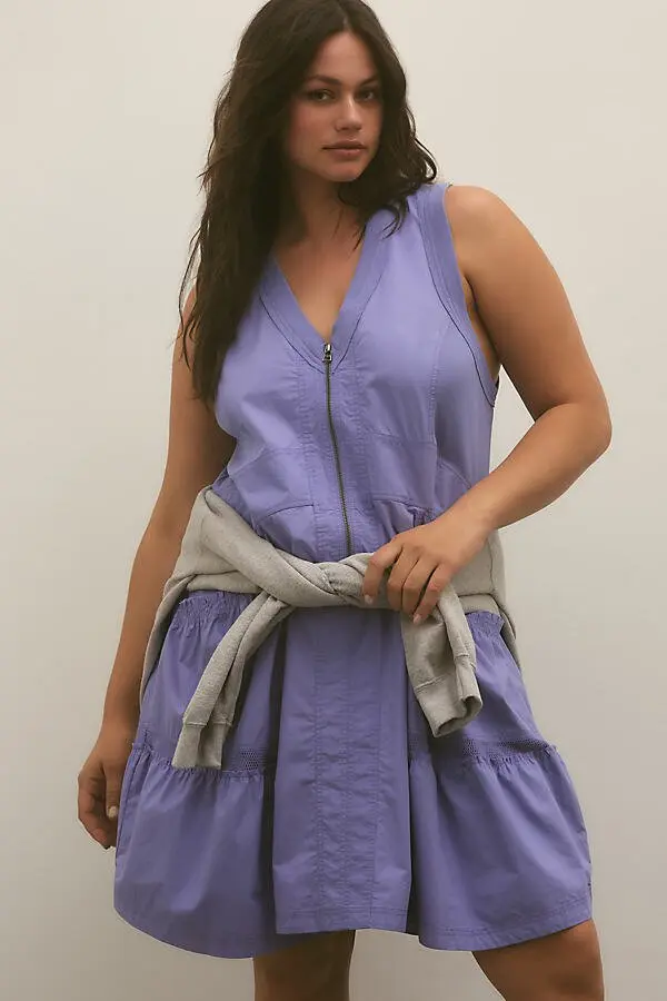 daily practice by anthropologie trek utility mini dress Daily Practice Trek Utility Mini Dress