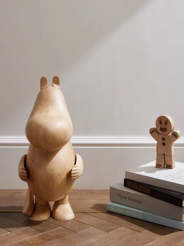 BOYHOOD Moomin Moomintroll Extra-large Oak Figurine