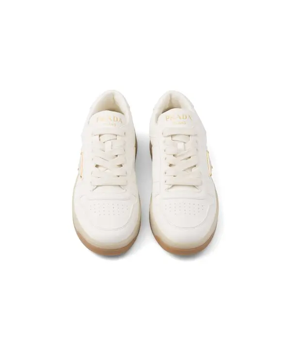 Prada Downtown Nappa Leather Sneakers