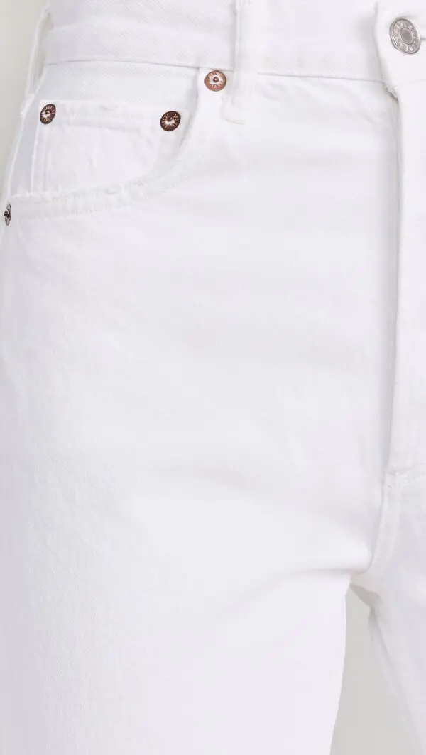 AGOLDE 90s Pinch Waist Jeans - Marshmallow