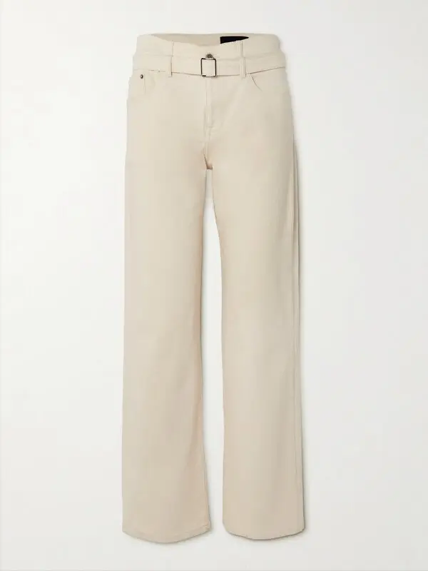 Proenza Schouler Ellsworth High-rise Straight-leg Jeans