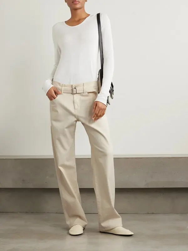 Proenza Schouler Ellsworth High-rise Straight-leg Jeans