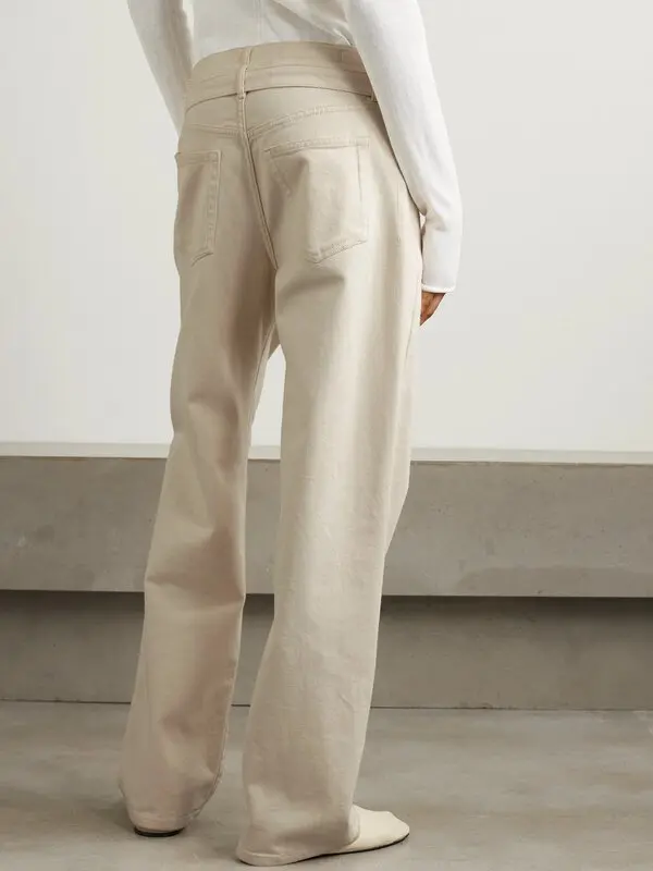 Proenza Schouler Ellsworth High-rise Straight-leg Jeans