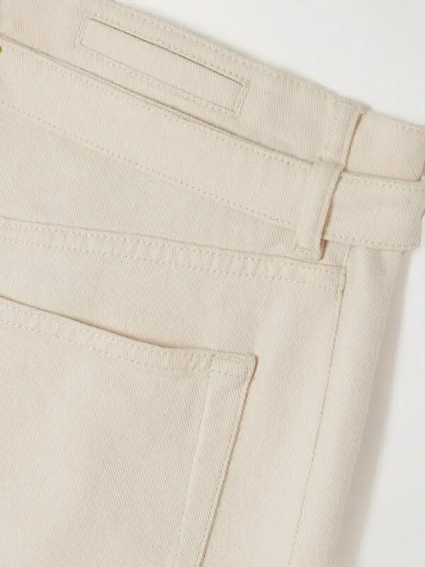Proenza Schouler Ellsworth High-rise Straight-leg Jeans