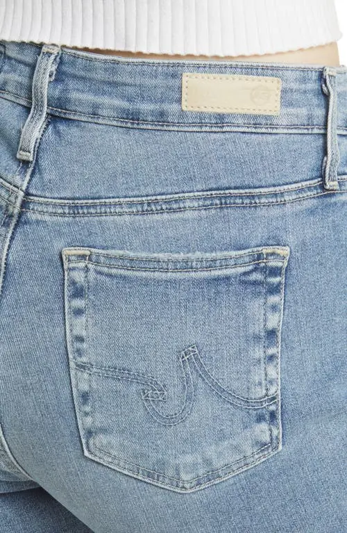 Ag Farrah High Waist Crop Bootcut Jeans