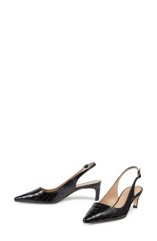 LK BENNETT Alyssa Slingback Pumps - Black