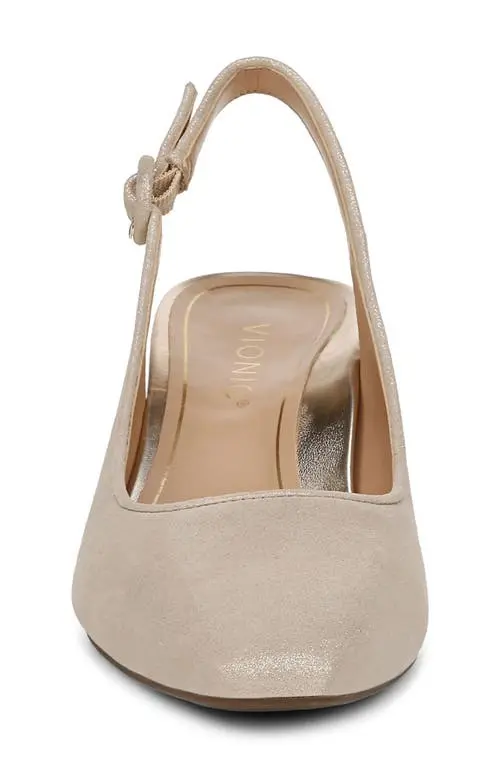 Vionic Perris Slingback Pump - Gold