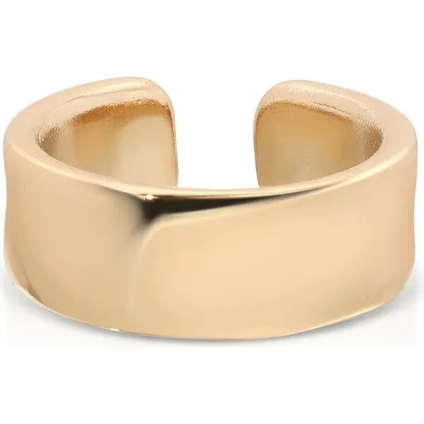 Ettika Hammered Ear Cuff - Gold
