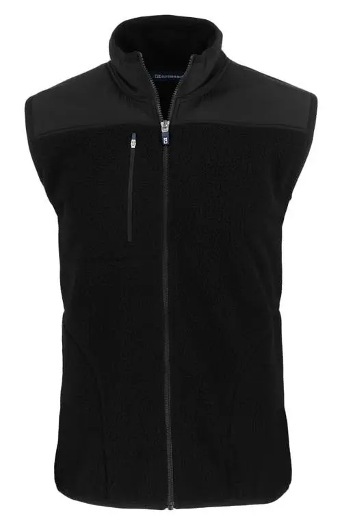 Cutter & Buck Cascade Fleece Vest - Black