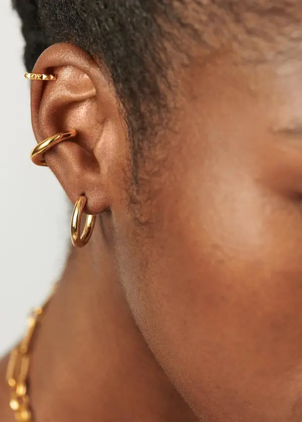 MISSOMA 18kt -plated Hoop Earrings