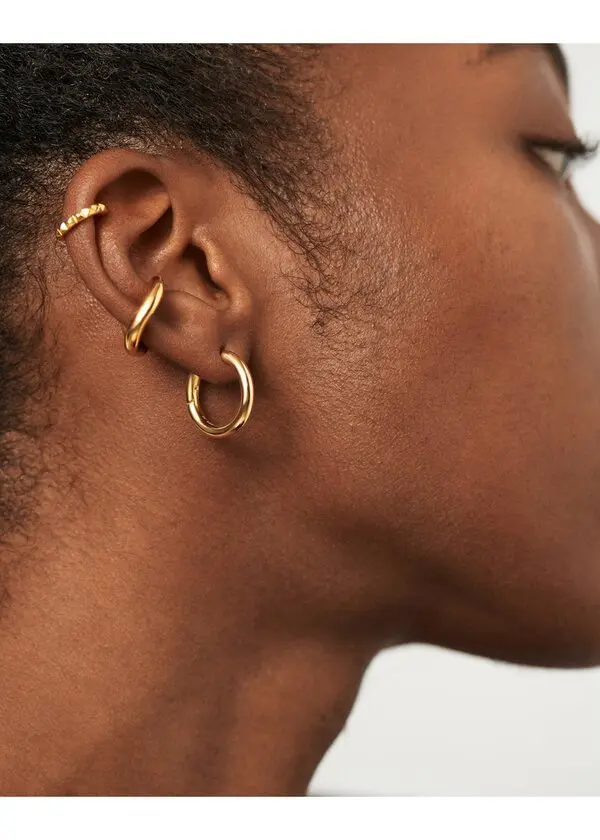 MISSOMA 18kt -plated Hoop Earrings