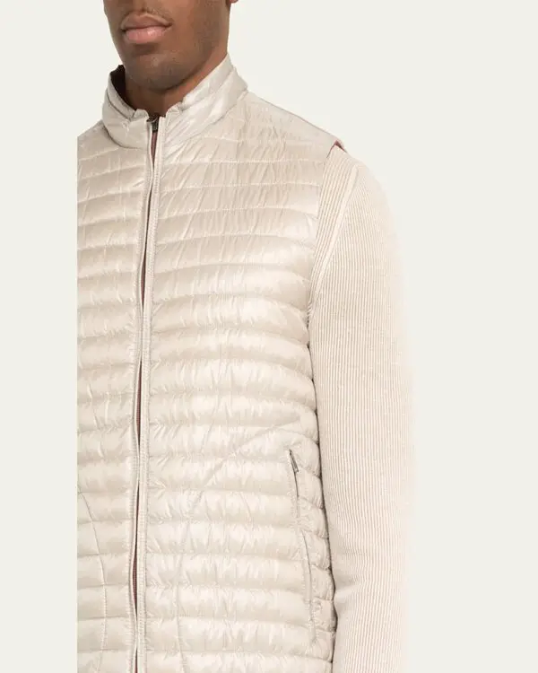 Herno Nylon Ultralight Reversible Bicolor Vest