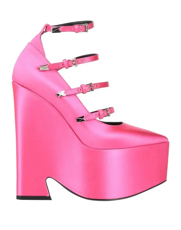 Versace Mary Jane Pumps - Pink