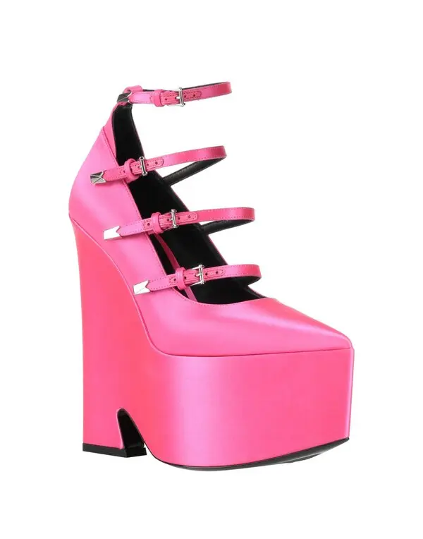 Versace Mary Jane Pumps - Pink