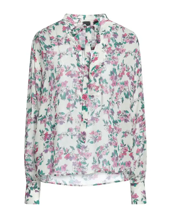 Pinko Floral-print Viscose Blouse