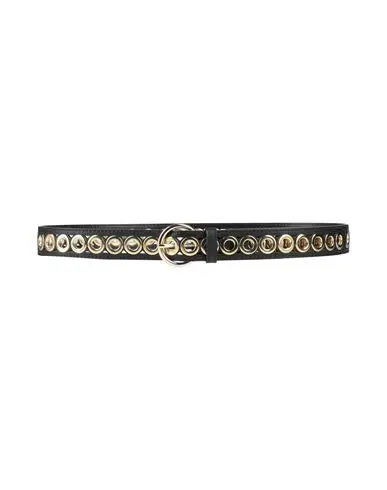 Sandro Belt Size Cowhide, Zamak - Black