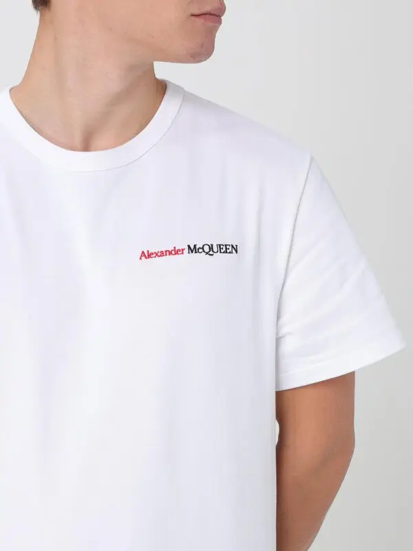 Alexander McQueen T-shirt With Mini Logo