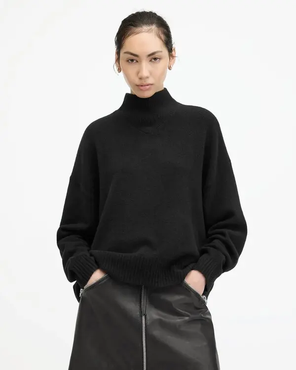 ALLSAINTS Asha Soft Fluffy Sweater
