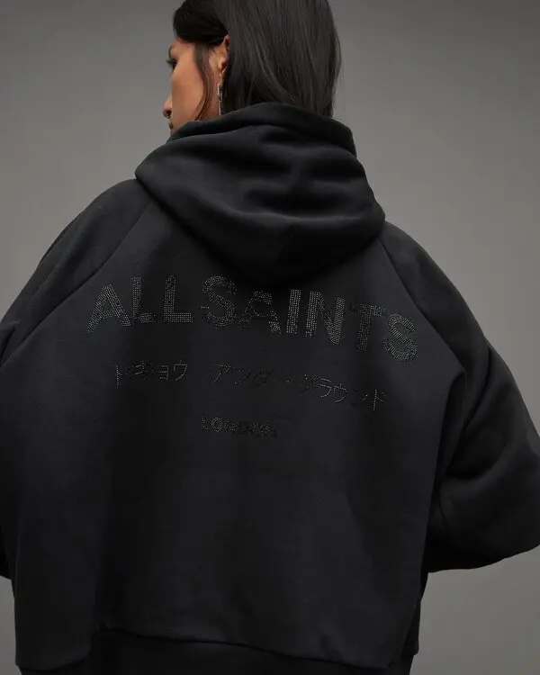 ALLSAINTS Talon Logo Oversized Hoodie