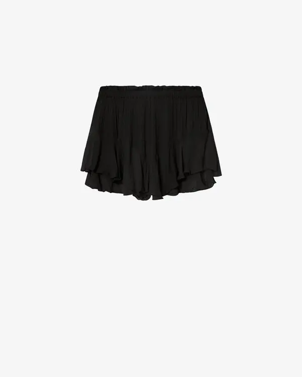 MARANT ETOILE Sornel Printed Shorts - Black