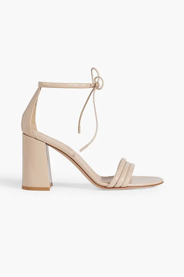 GIANVITO ROSSI Sydney 85 Patent-leather Sandals