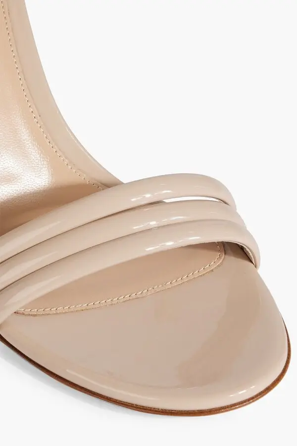 GIANVITO ROSSI Sydney 85 Patent-leather Sandals