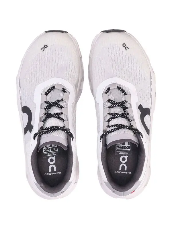 On Cloudmonster Lace-up Sneakers - White