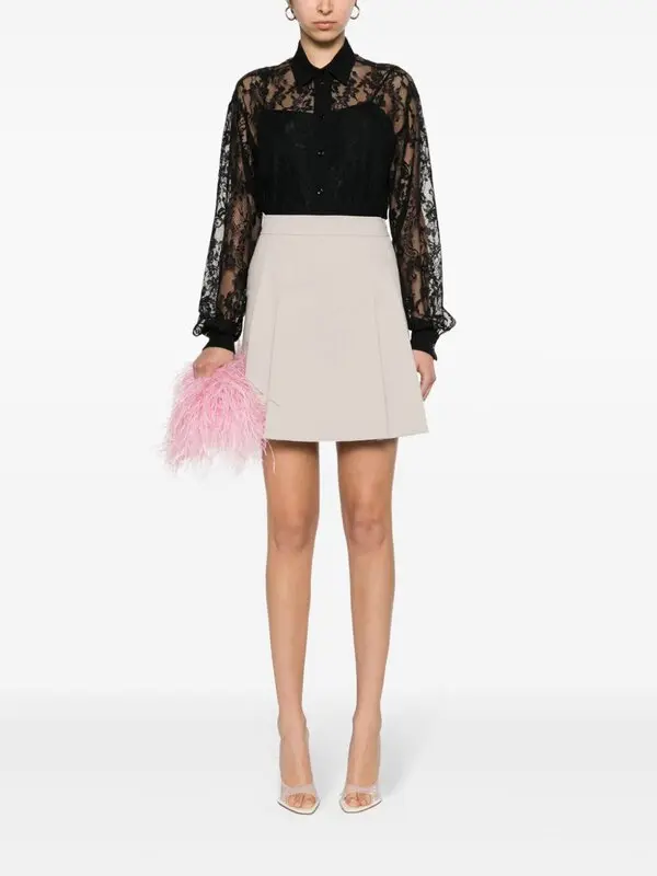 Moschino Floral Lace Button-up Shirt