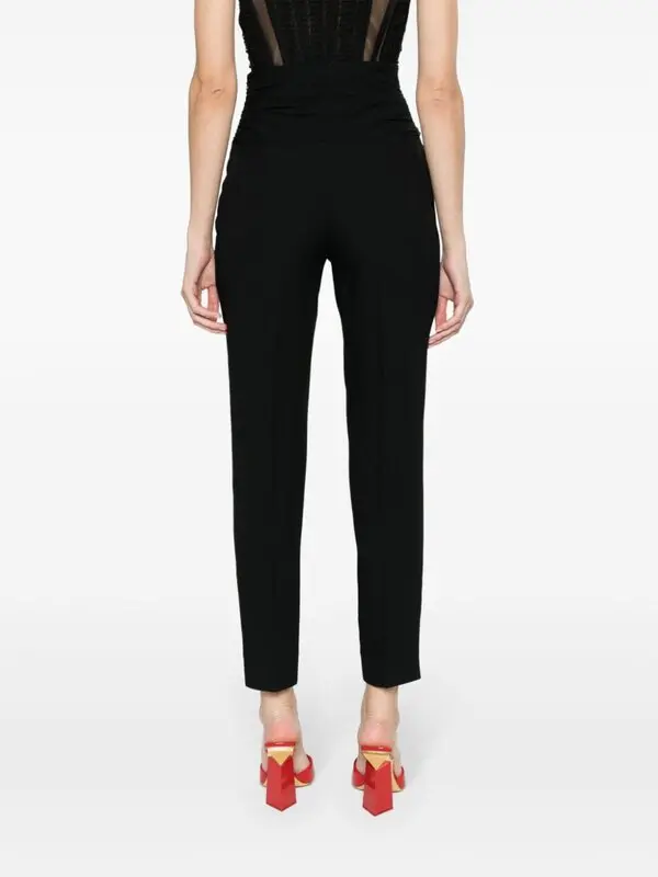 Moschino Heart Cut-out Tailored Trousers