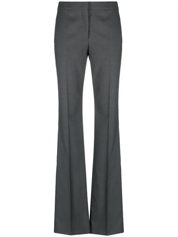 Moschino Straight Virgin Wool Tailored Trousers