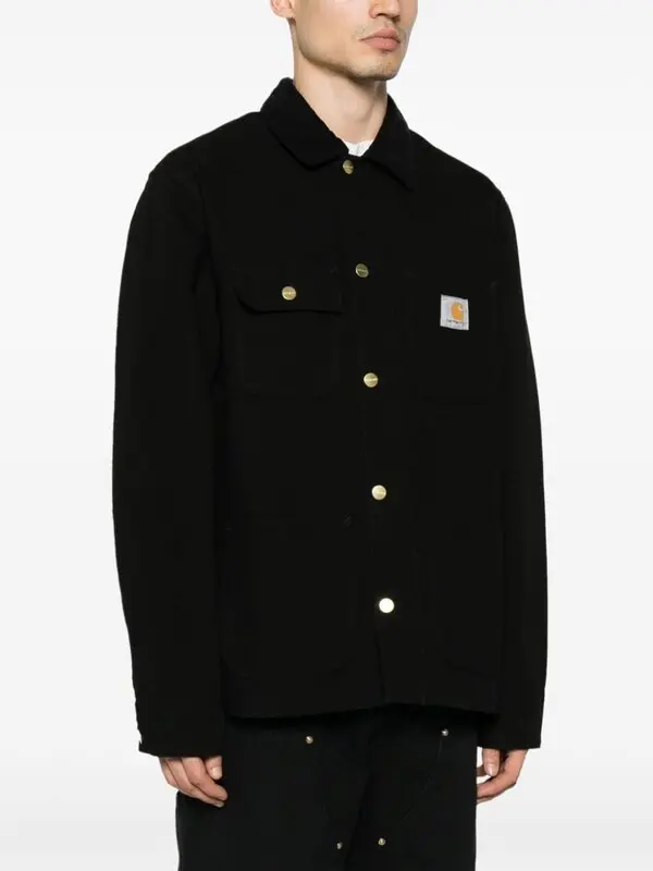 Carhartt Work In Progress Michigan Organic-cotton Jacket - Black