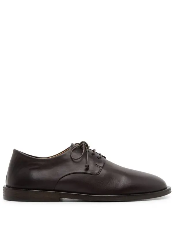 Marsèll Mando Round-toe Leather Derby Shoes