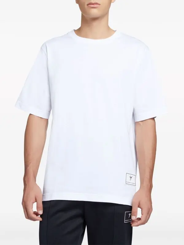 GIUSEPPE ZANOTTI Lr-41 Sleeveless Hoodie - White