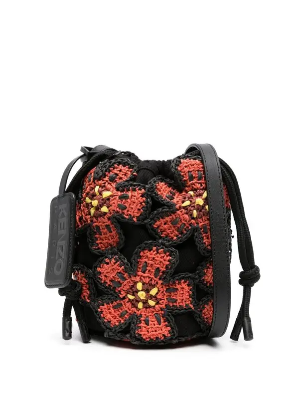 Kenzo Boke-flower Crochet Bucket Bag