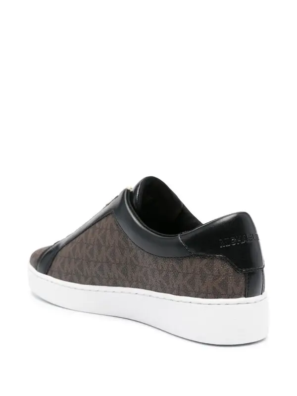 Michael Kors Keaton Logo-print Sneakers - Brown