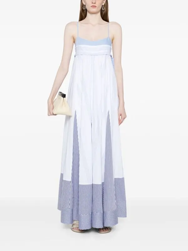 Simkhai Dixie Mutli-stripe Maxi Dress