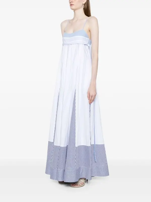 Simkhai Dixie Mutli-stripe Maxi Dress