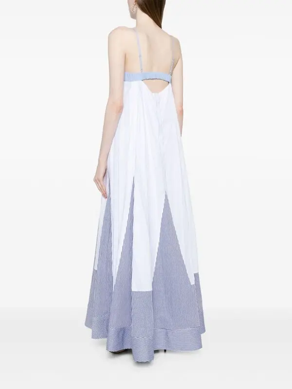 Simkhai Dixie Mutli-stripe Maxi Dress