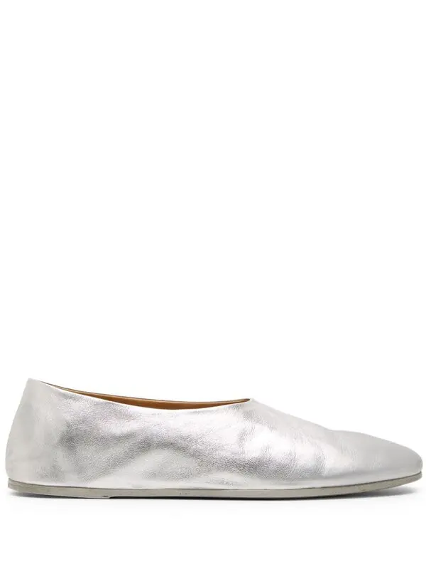 Marsèll Laminated Leather Slippers