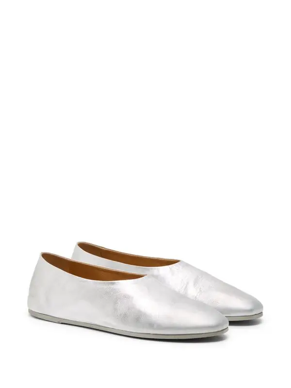 Marsèll Laminated Leather Slippers