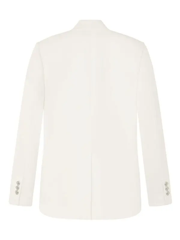 Versace Double-breasted Wool Blazer